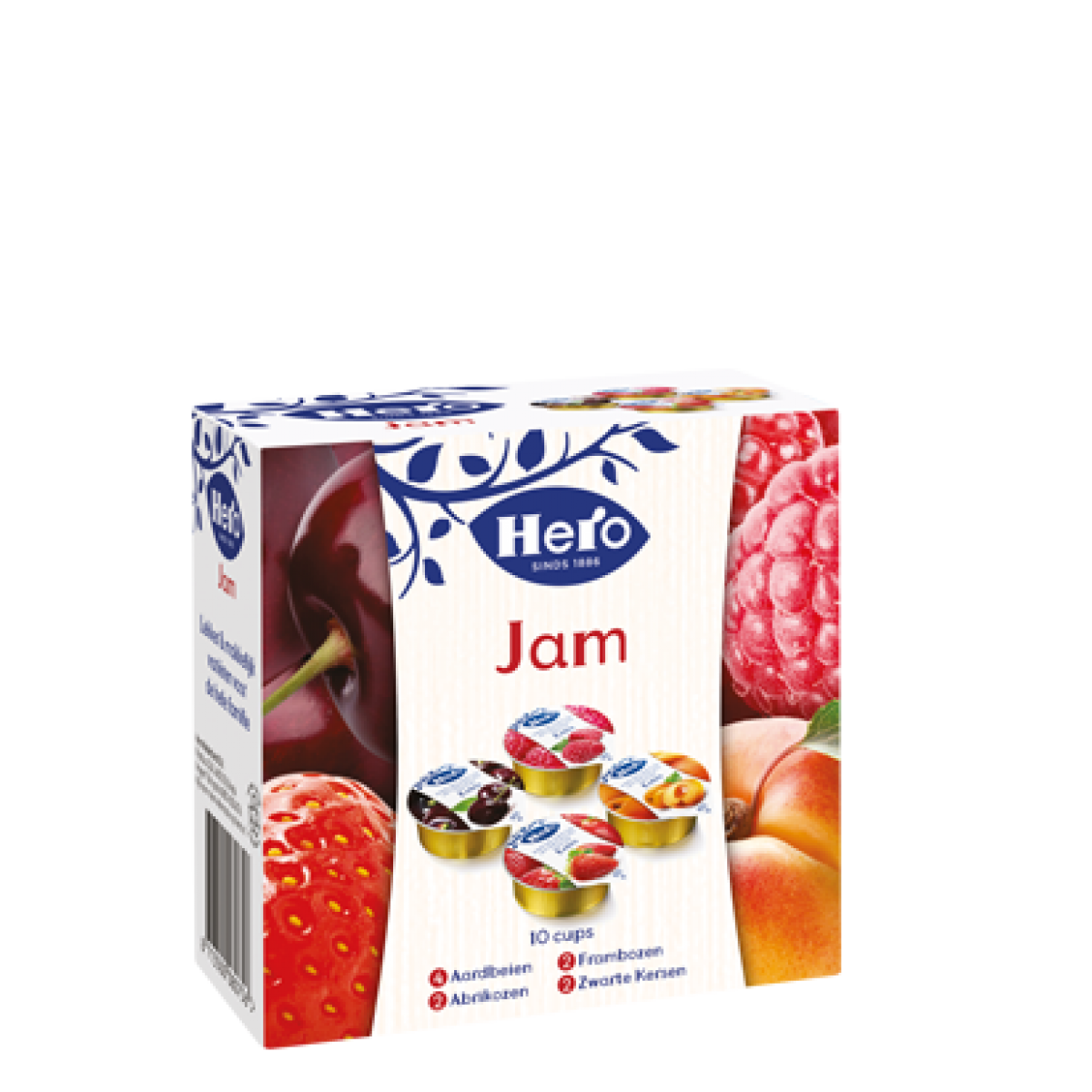 Hero Extra Jam cupjes 10 x 25G | Hero Foodservice